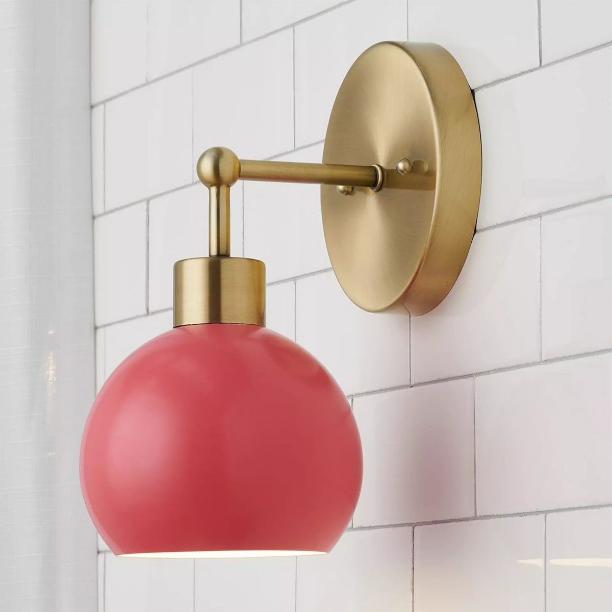 Single Bubble Pop Wall Sconce - Colorful Vanity Wall Light – Oodioo