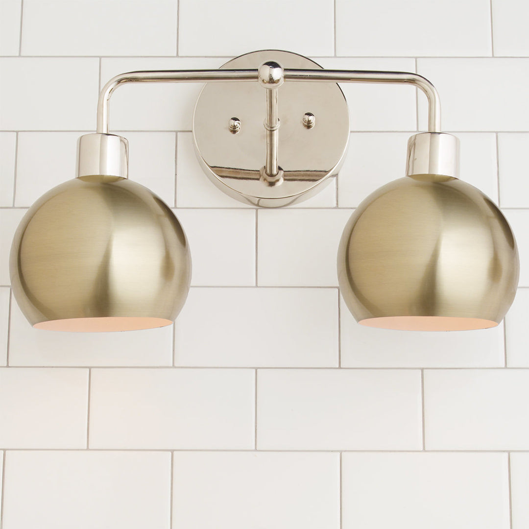 Peach Shades Double Loa Sconce - Bubble Pop Vanity Wall Light｜OODIOO ...