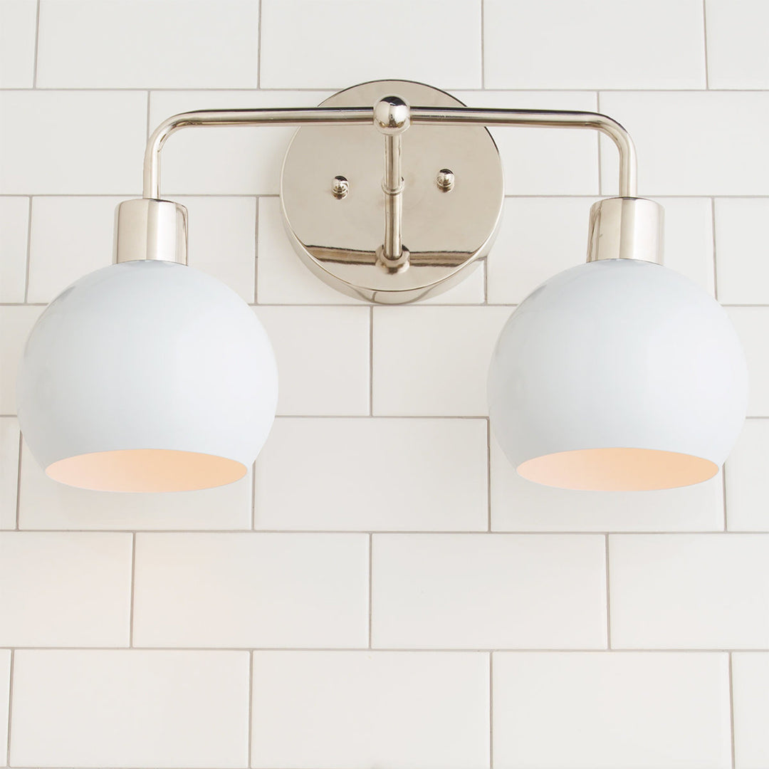 Peach Shades Double Loa Sconce - Bubble Pop Vanity Wall Light｜OODIOO ...